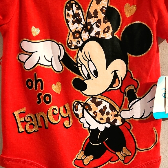 Disney | Shirts & Tops | Disney New Girls Disney Baby Mini Mouse Oh So ...